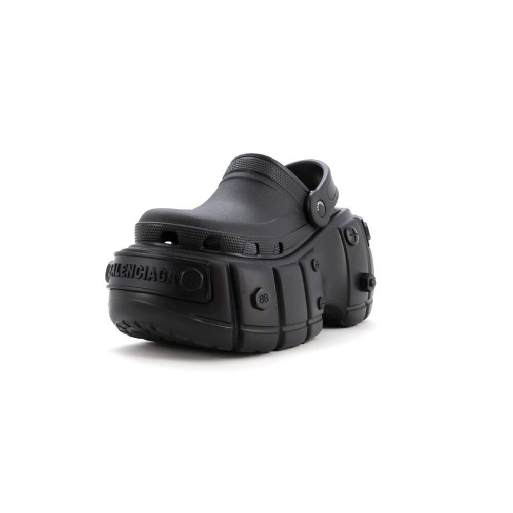 Balenciaga X Crocs Hardcrocs Platform Sandals Rubber … - Gem